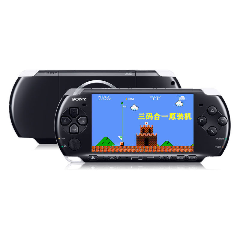 原装索尼psp3000游戏机 PS1掌上游戏掌机 FC世嘉 MD gba街机游戏_虎窝淘