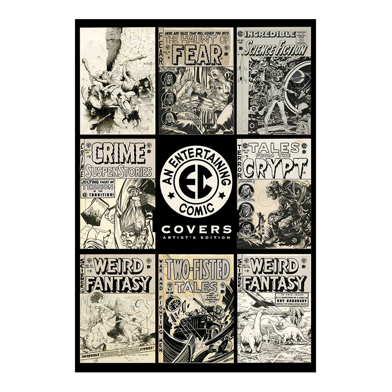 英文原版 EC Covers Artist's Edition EC封面艺术家版上百张EC封面艾斯纳奖进口正版书周边_虎窝淘