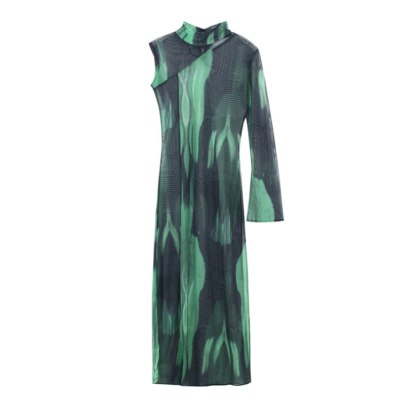 WYZ盖盖蚀骨旗袍2021年新款年轻款少女时尚改良版舞蹈连衣裙春秋_虎窝淘