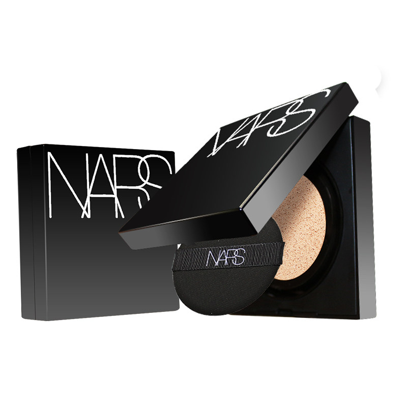NARS亮采方气垫粉底液16H持妆细腻防汗遮瑕不暗沉保湿不卡纹_虎窝淘