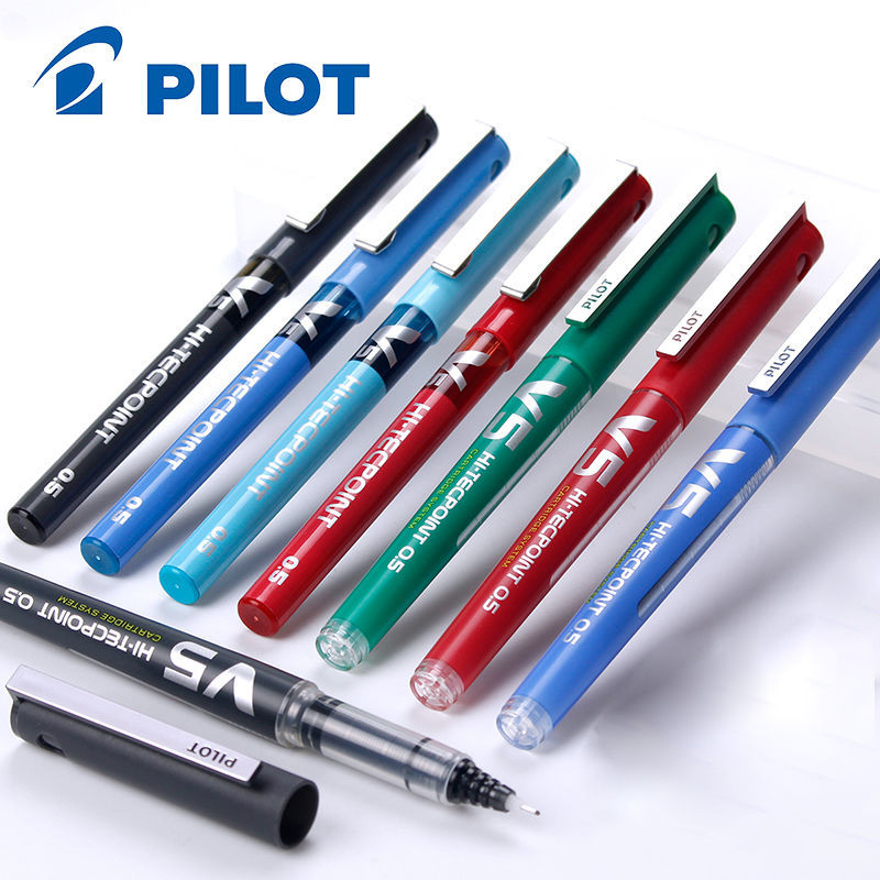 日本PILOT百乐BXC-V5V7威宝中性笔升级版V5直液中性笔