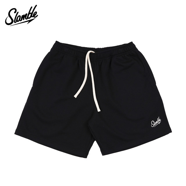 SLAMBLE American casual terry five-point shorts for men and women ...