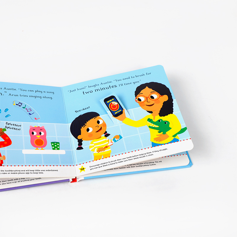 预售英文原版 Big Steps: Let's Brush Our Teeth Big Steps系列：让我们刷牙吧儿童性格行为习惯养成机关 ...