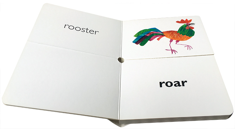 进口英文原版绘本 My Very First Book of Animal Sounds我的第1本动物叫声书 Eric Carle纸板书幼儿 ...