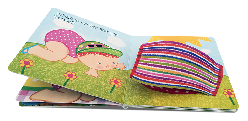 英文原版绘本 Baby Loves Summer: A Karen Katz Lift-the-Flap Book 宝宝爱夏天 四季认知读物 ...