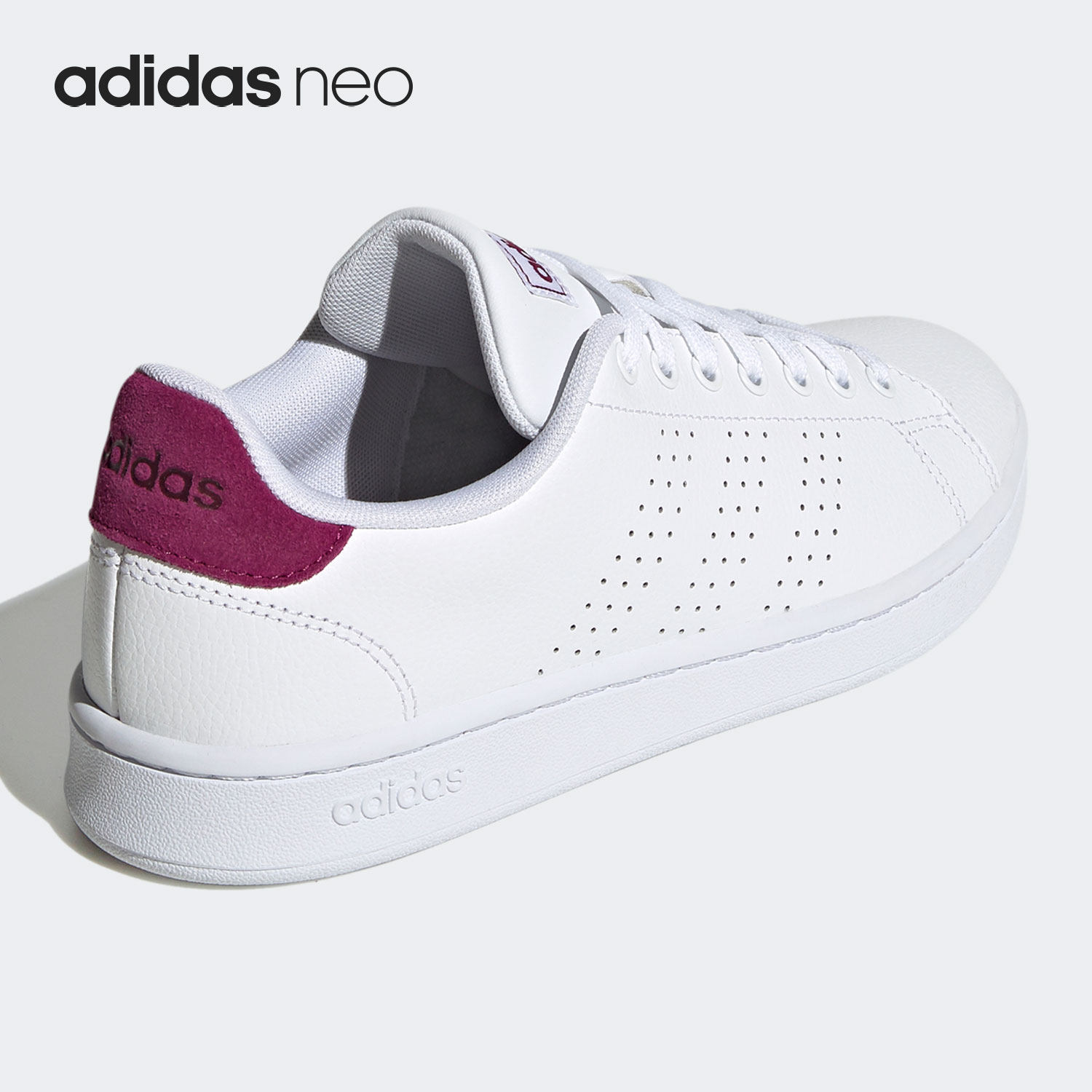 Adidas/阿迪达斯正品 NEO夏季新款男女经典低帮休闲板鞋 FW0969_虎窝淘