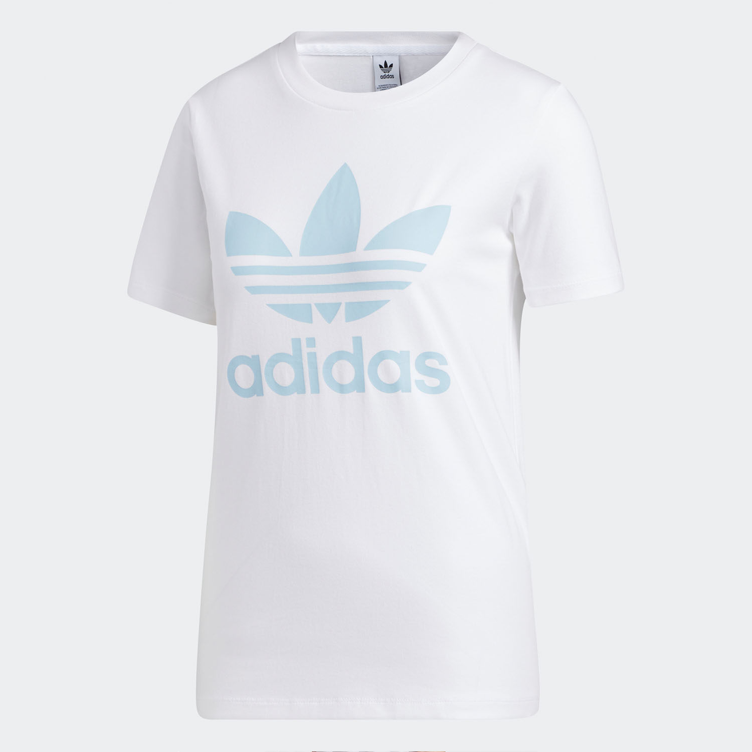 Adidas/阿迪达斯正品三叶草TREFOIL TEE女子运动圆领短袖 FM3293_虎窝淘