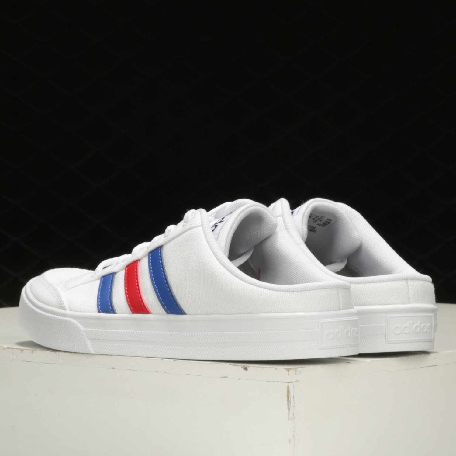 Adidas/阿迪达斯正品NEO VS SET MULE 男女半拖休闲帆布鞋 FX4848 - 小编推荐 - WePost 全民代运 ...