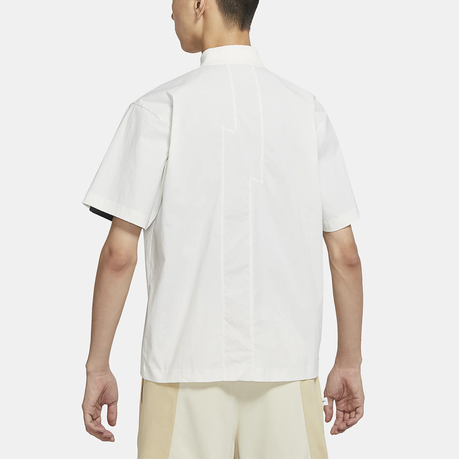 Nike/耐克官方正品AIR JORDAN ZION衬衫男子短袖上衣DR2173-133_虎窝淘