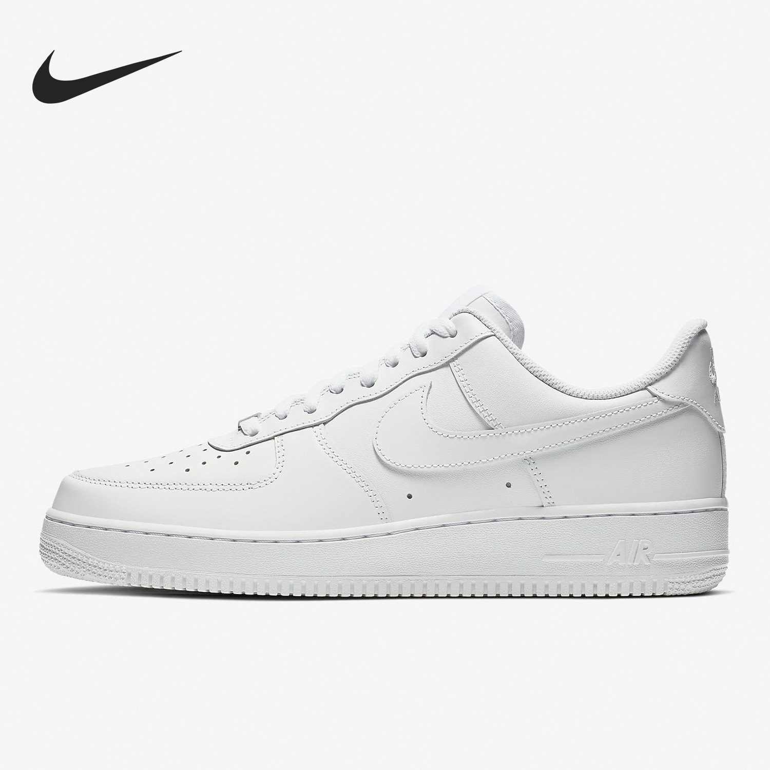 Nike/耐克AIR FORCE 1'07空军一号男女运动经典板鞋315122-111_虎窝淘