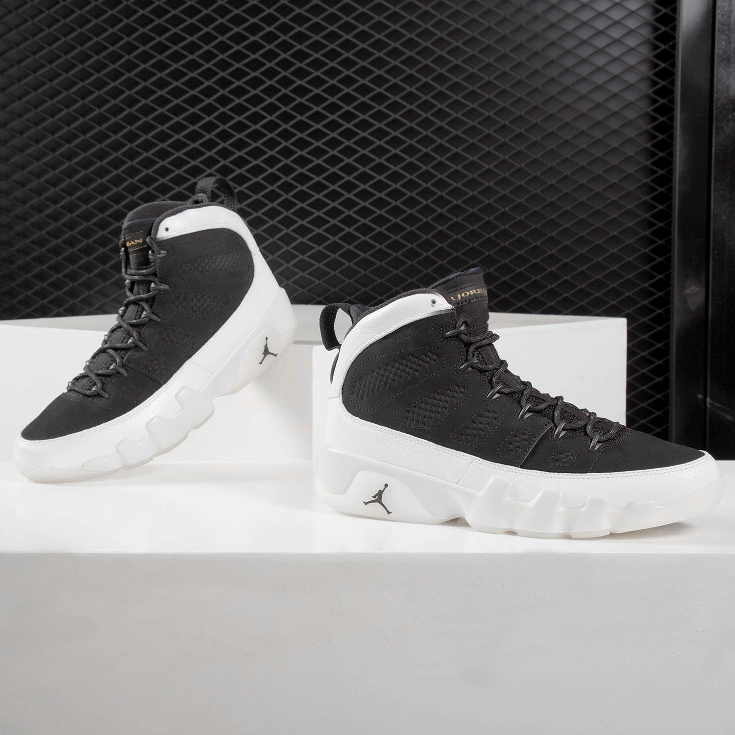 Nike/耐克正品AIR JORDAN 9 LA AJ9洛杉矶全明星男篮球鞋302370_虎窝淘