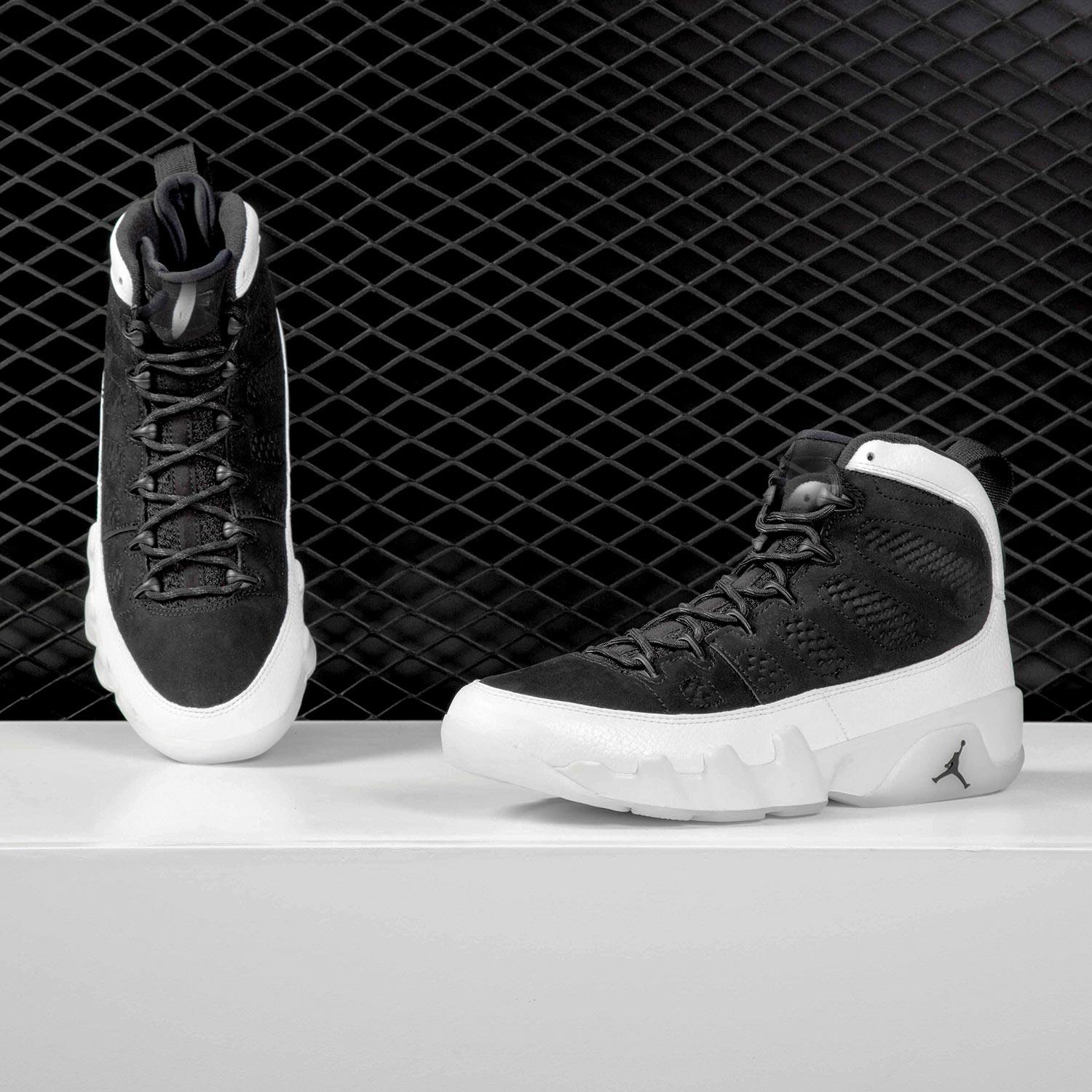 Nike/耐克正品AIR JORDAN 9 LA AJ9洛杉矶全明星男篮球鞋302370_虎窝淘