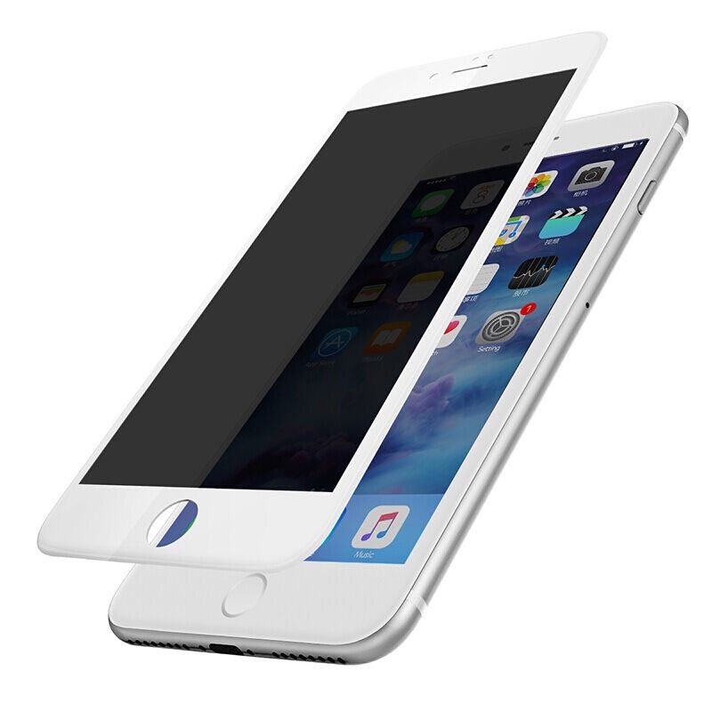 适用苹果全屏防偷窥钢化膜iPhone6/6s保护膜7/8plus偷窃偷看7p/6p隐私_虎窝淘