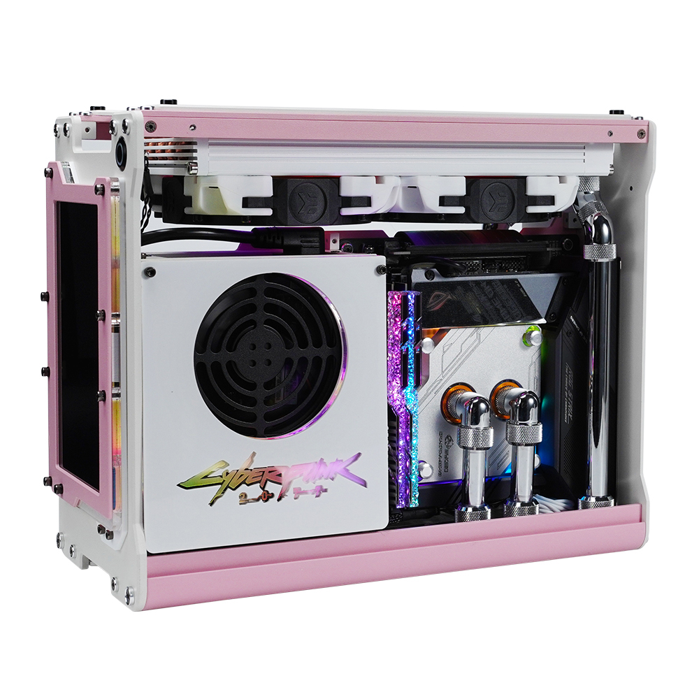 AEGIR X＆ AC原创机箱 ACC X11 ITX A4机箱支持分体水冷显示屏_虎窝淘