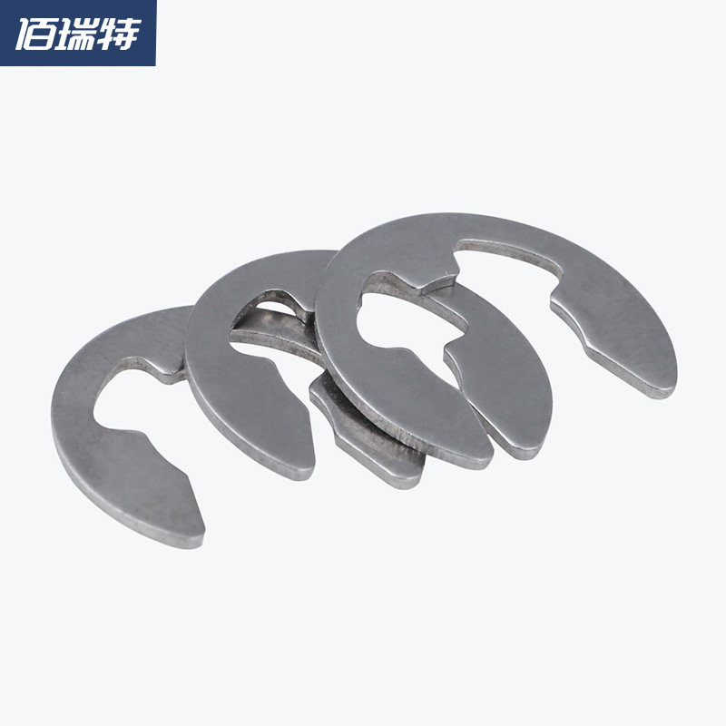 GB896不锈钢304/316开口挡圈65锰钢E型卡簧扣e形卡簧钳￠1.2-8/24_虎窝淘