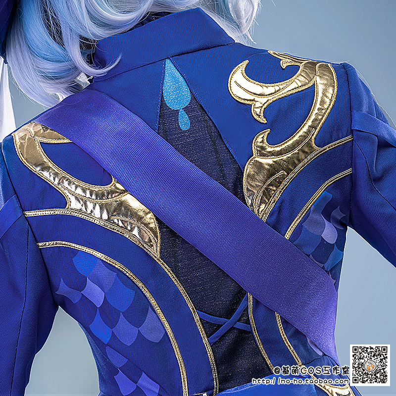 现货基萌原神芙宁娜 cosplay服装女礼服枫丹cos水神芙卡洛斯_虎窝淘