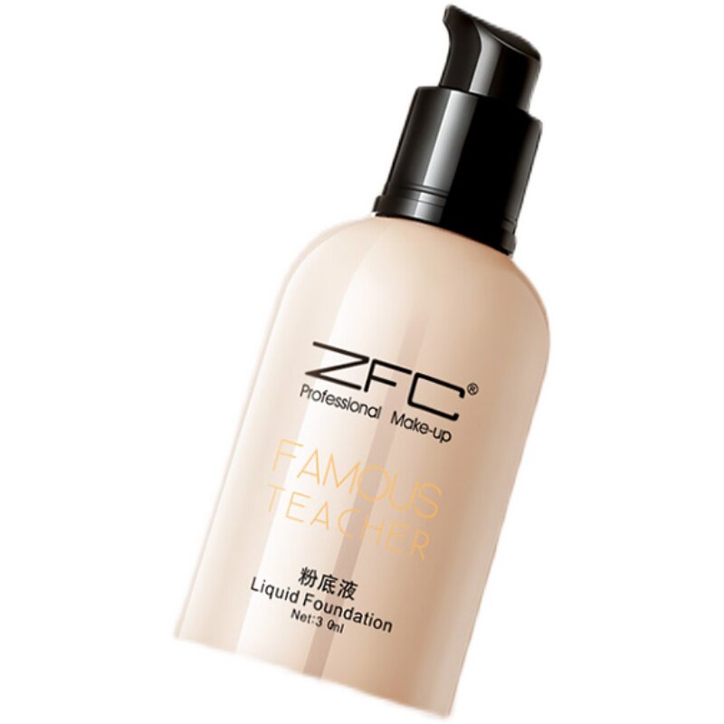 ZFC名师润颜无痕粉底液粉底膏遮瑕膏保湿影楼化妆师专用正品_虎窝淘
