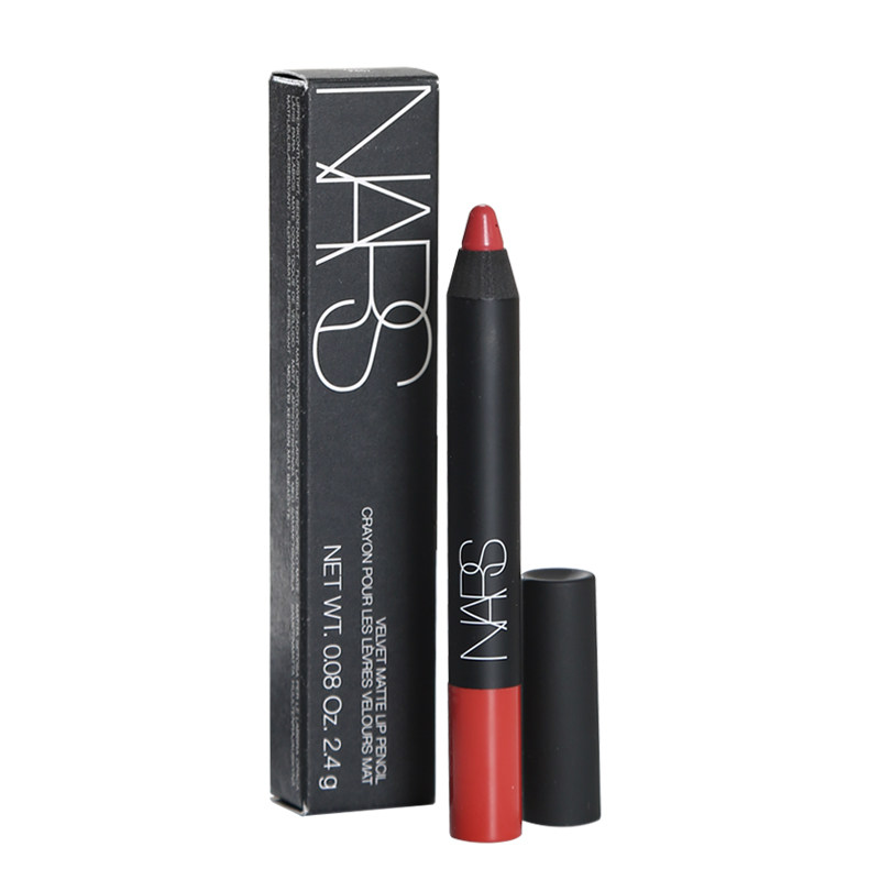 NARS口红笔唇膏丝绒哑光雾面dv豆沙色/cruella/mysterious red_虎窝淘