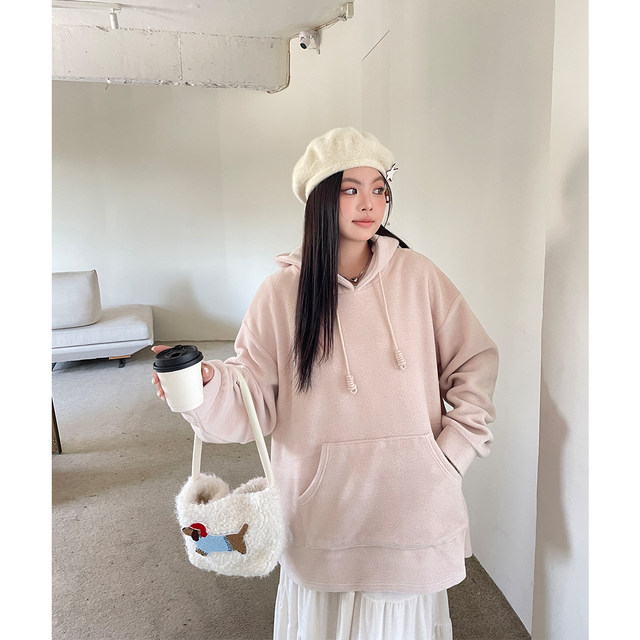 Large size women's 2024 new autumn and winter models, sweet and ...