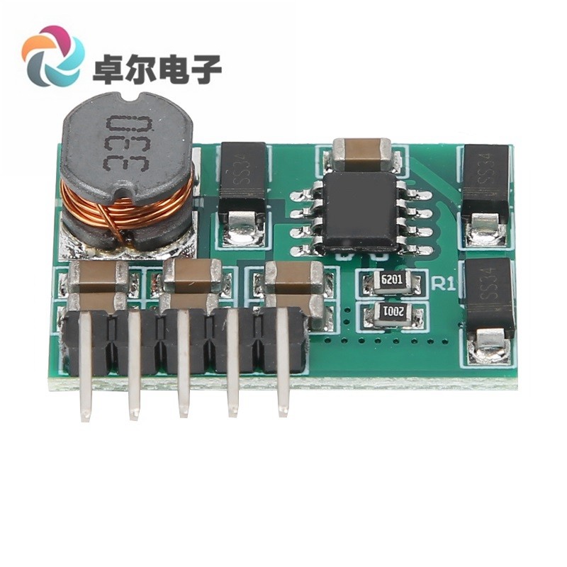 3-18V转正负±12V 升压模块ADC DAC LCD电源 焊接 DD1718PA_虎窝淘