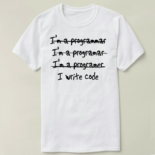 GEEK NERD programmer极客程序员 I Write Code T-Shirt T恤_虎窝淘