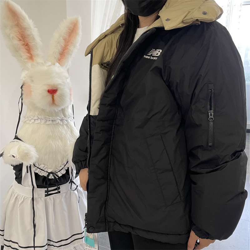 NEW BALANCE/NB韩版潮流两面穿羽绒服男女同款加厚外套冬NPA43013_虎窝淘