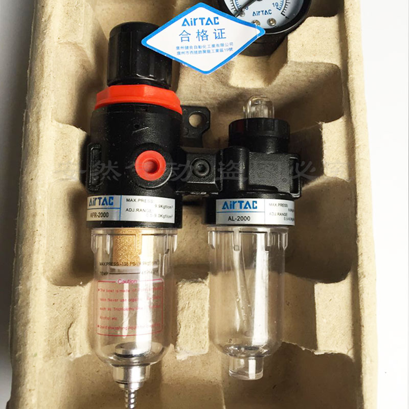 Airtac气源处理器AFC20001亚德客过滤油雾器BFC4000调压阀三联件_虎窝淘