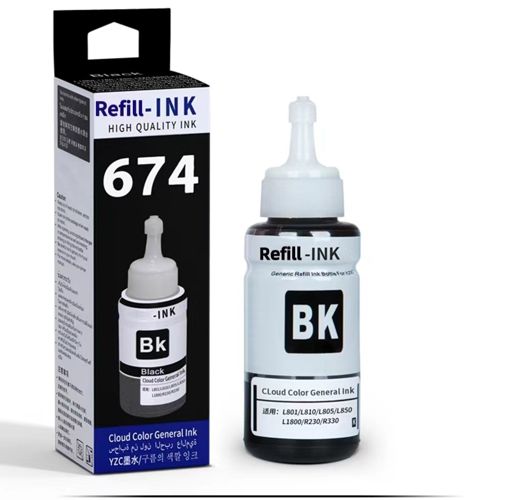 适用爱普生674打印机墨水 R330 L1800 L801 L810 L850 L805墨水_虎窝淘