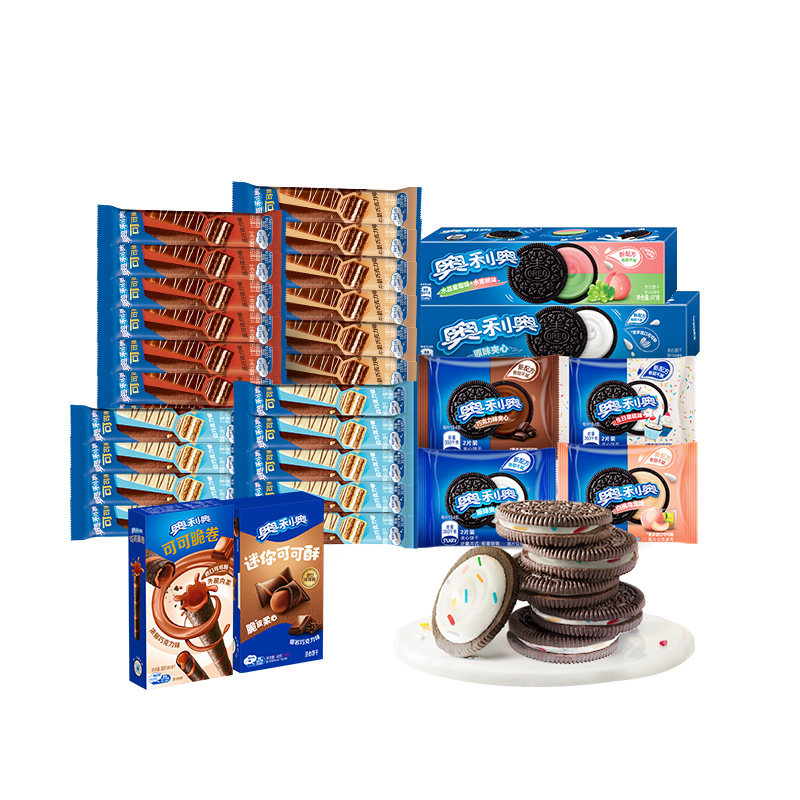 奥利奥缤纷零食大礼包35包 - 惠券直播 - 一起惠返利网_178hui.com