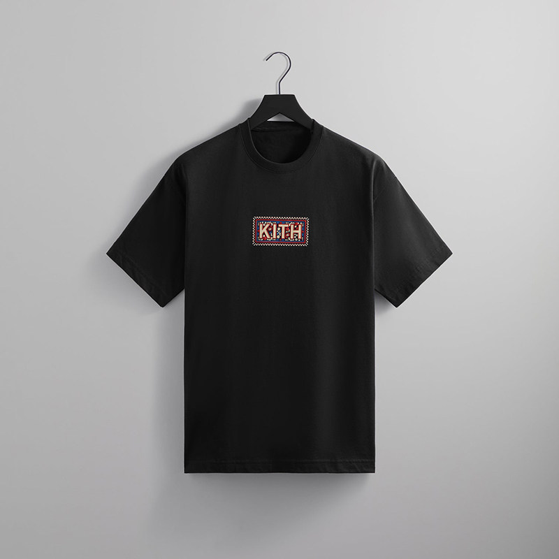 Kith Classic Logo Vintage Tee经典kith印花标志复古T恤_虎窝淘