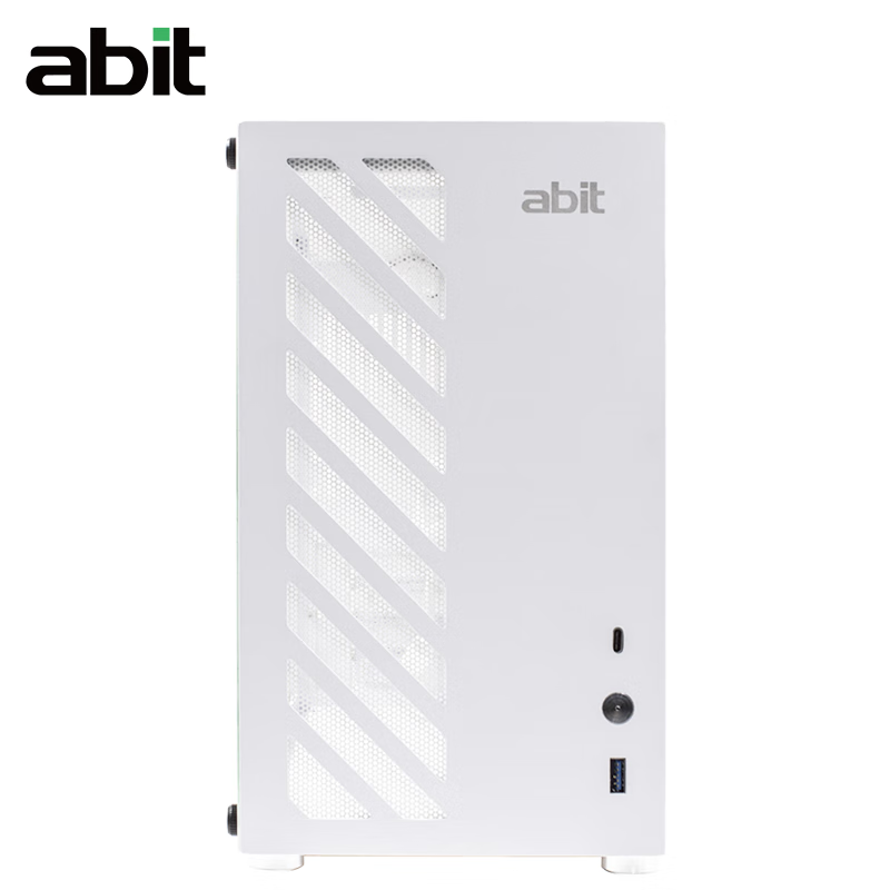 升技i8 I6机箱桌面手提迷你mini台式电脑matx/itx白色小机箱K88同_虎窝淘