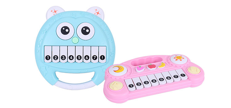电子琴儿童玩具婴幼儿女孩可弹奏益智宝宝初学迷你钢琴粉色充电_虎窝淘
