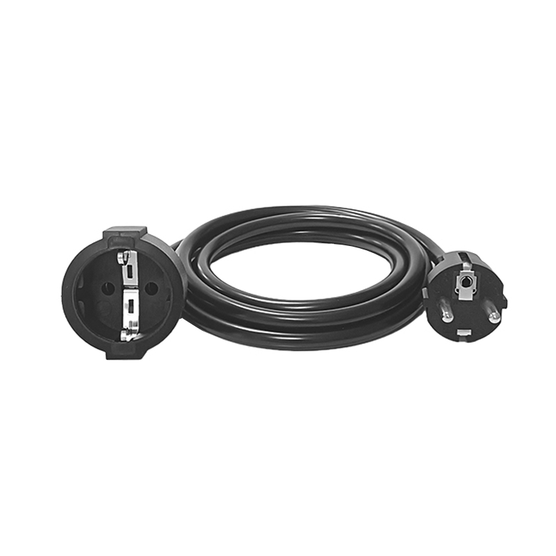CEE7/7转CEE7/3欧标公母对接延长线无氧纯铜环保电源线 VDE认证_虎窝淘