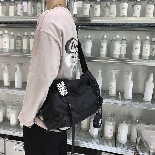 Gongcong Pack Men's Functional Street Trend Hip -Hop Bags Raw Body Bags ...