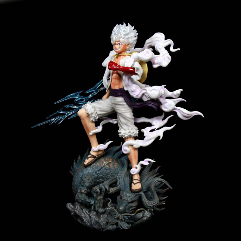 海贼王gk ShowMaker和之国系列五档尼卡路飞发光手办模型雕像_虎窝淘
