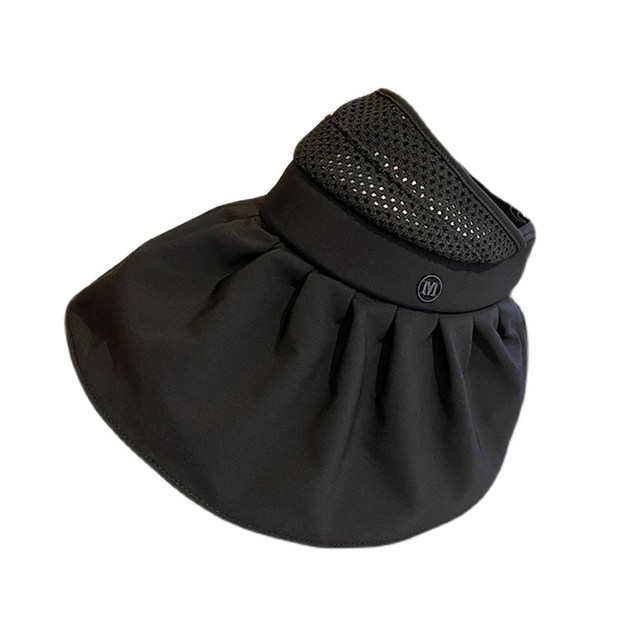 Shell sun protection hat for women in summer, anti-UV, large brim ...