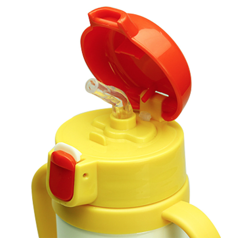 新店亏钱促销冲量正品Aimile宝宝保温杯吸管杯带手柄学饮杯_虎窝淘