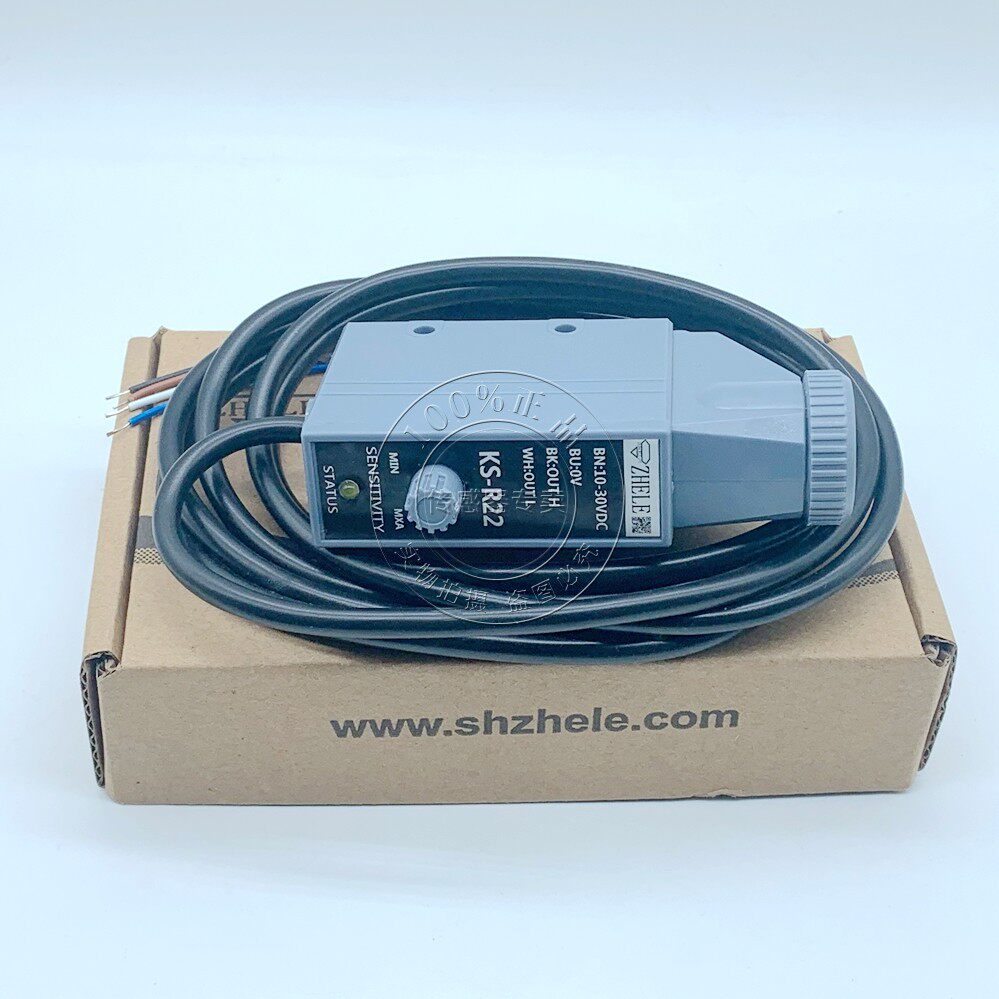 原装正品ZHELE色标传感器 KS-R22高精度/红光制袋机专用特价销售_虎窝淘