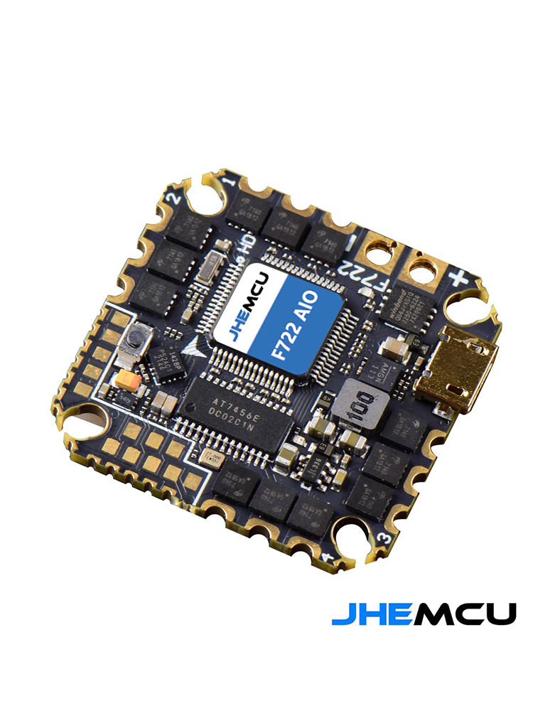 JHEMCU GHF722AIO-HD 40A AIO F7飞控电调一体FPV竞速穿越机_虎窝淘