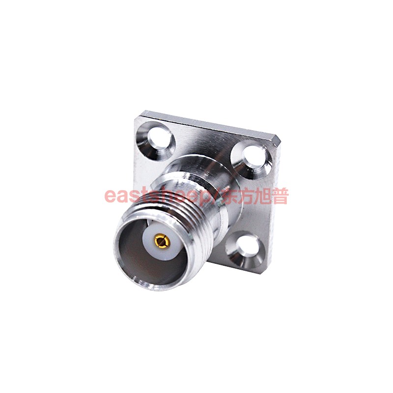 东方旭普 GPS射频连接器 TNC-50KF TNC-KF-1 TNC母头 4孔法兰固定_虎窝淘