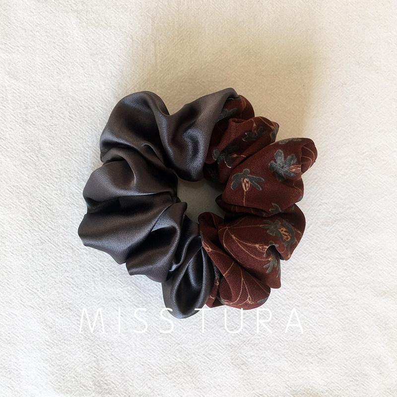 MissTura韩国进口高品质民族风大肠发圈束发百搭发饰