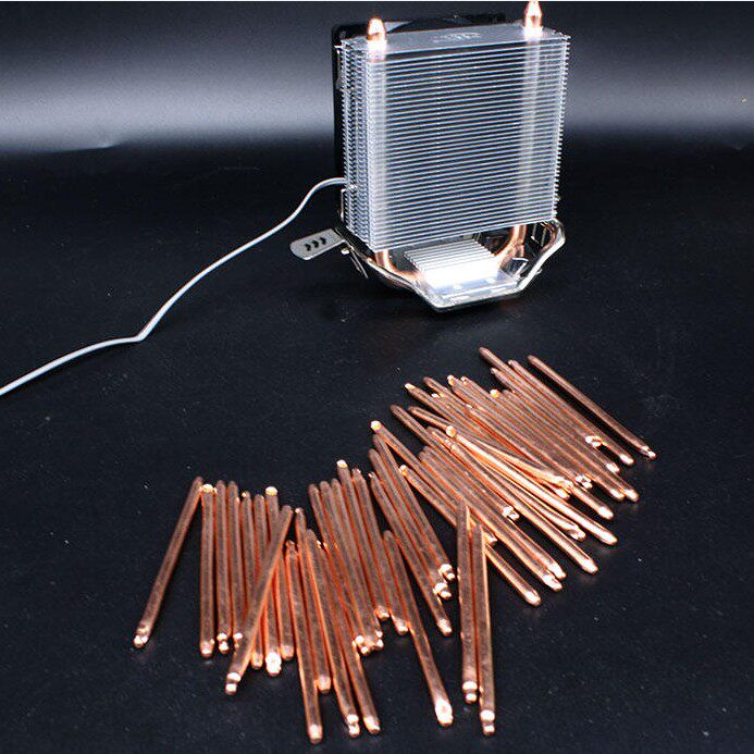 导热铜管冷却管CPU散热铜管显卡散热管LED导热管DIY冷却棒直径8mm_虎窝淘