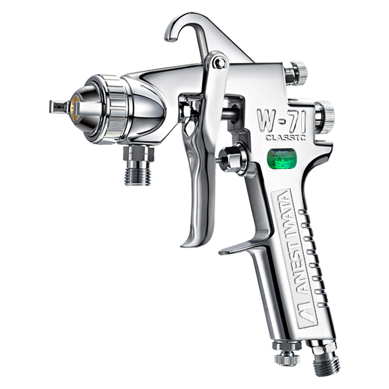 日本岩田 W-71C气动喷漆枪家具面漆枪汽车油漆喷枪喷壶W71高雾化_虎窝淘