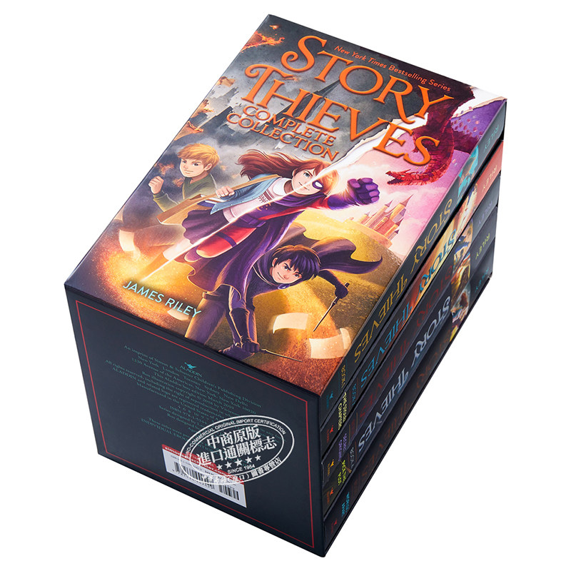 【中商原版】故事小偷全集（5本套装）英文原版 Story Thieves Complete Collection奇幻科幻小说 James ...
