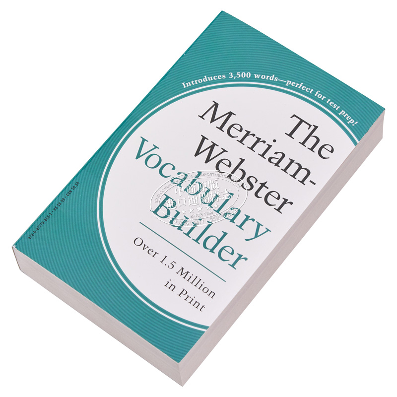 韦小绿中商原版韦氏字根词根词典 Merriam Webster's Vocabulary Builder英语词缀字典可搭单词的力量word ...