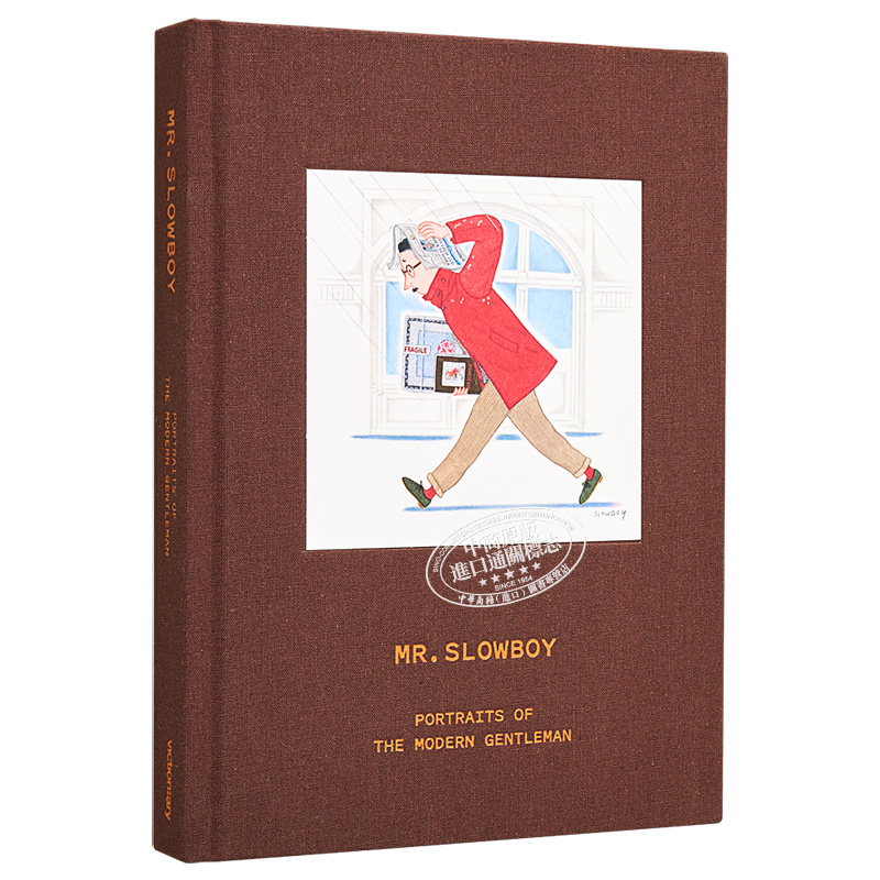 现货时装插画师慢君 MR. SLOWBOY: Portraits Of The Modern Gentlem现代绅士插画形象进口艺术【中商原版】_虎窝淘