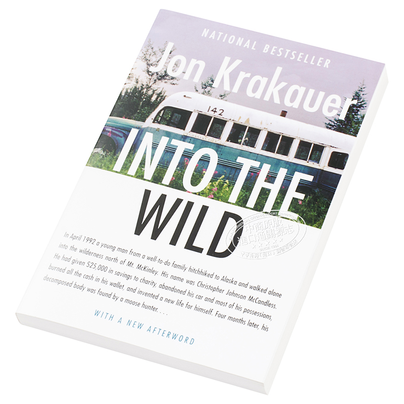 【中商原版】荒野生存:阿拉斯加之死英文原版 Into the Wild Jon Krakauer成名作肖恩潘电影原著小说正版_虎窝淘