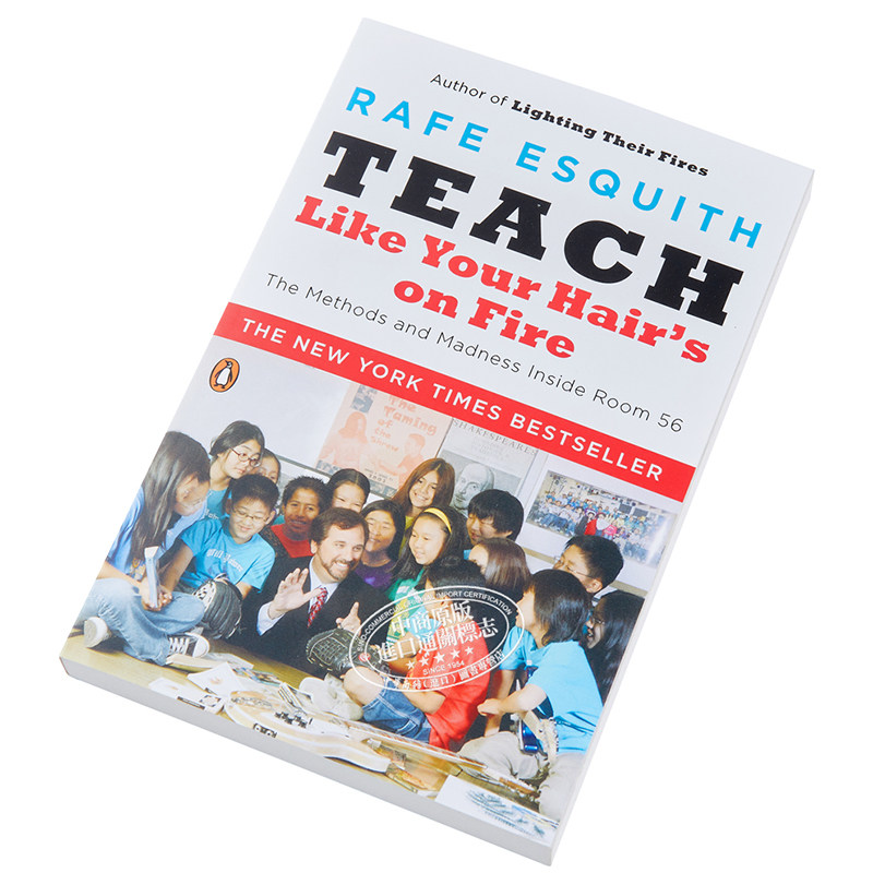 第56号教室的奇迹豆瓣高分英文原版 Teach Like Your Hair s on Fire Rafe Esquith【中商原版】_虎窝淘