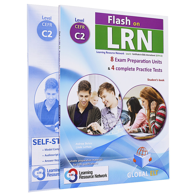 LRN iESOL考试备考宝典 Flash on LRN CEFR C2 Practice Tests Self-study C2等级模拟测试 ...