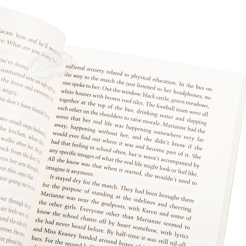 正常人小说 Normal People英文原版普通人入围2018布克奖录作者萨莉鲁尼新书萨利鲁尼【中商原版】Sally Rooney影视?_虎窝淘